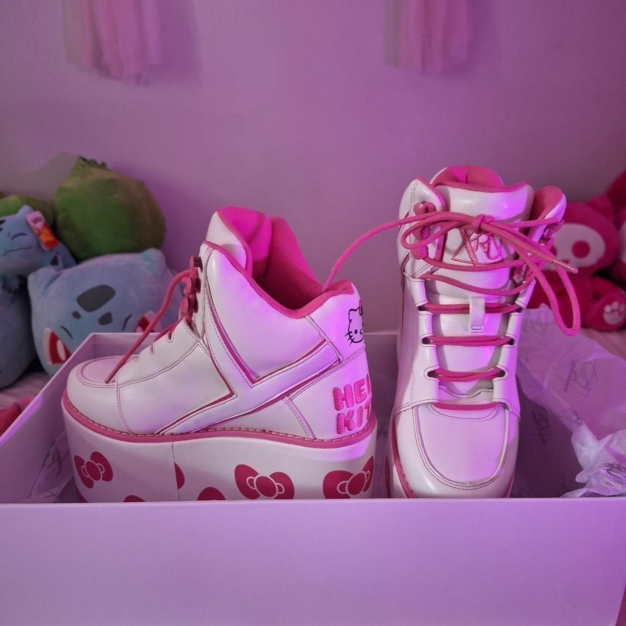 Hello Kitty platform sneakers // YRU SOLD OUT ON... | Depop