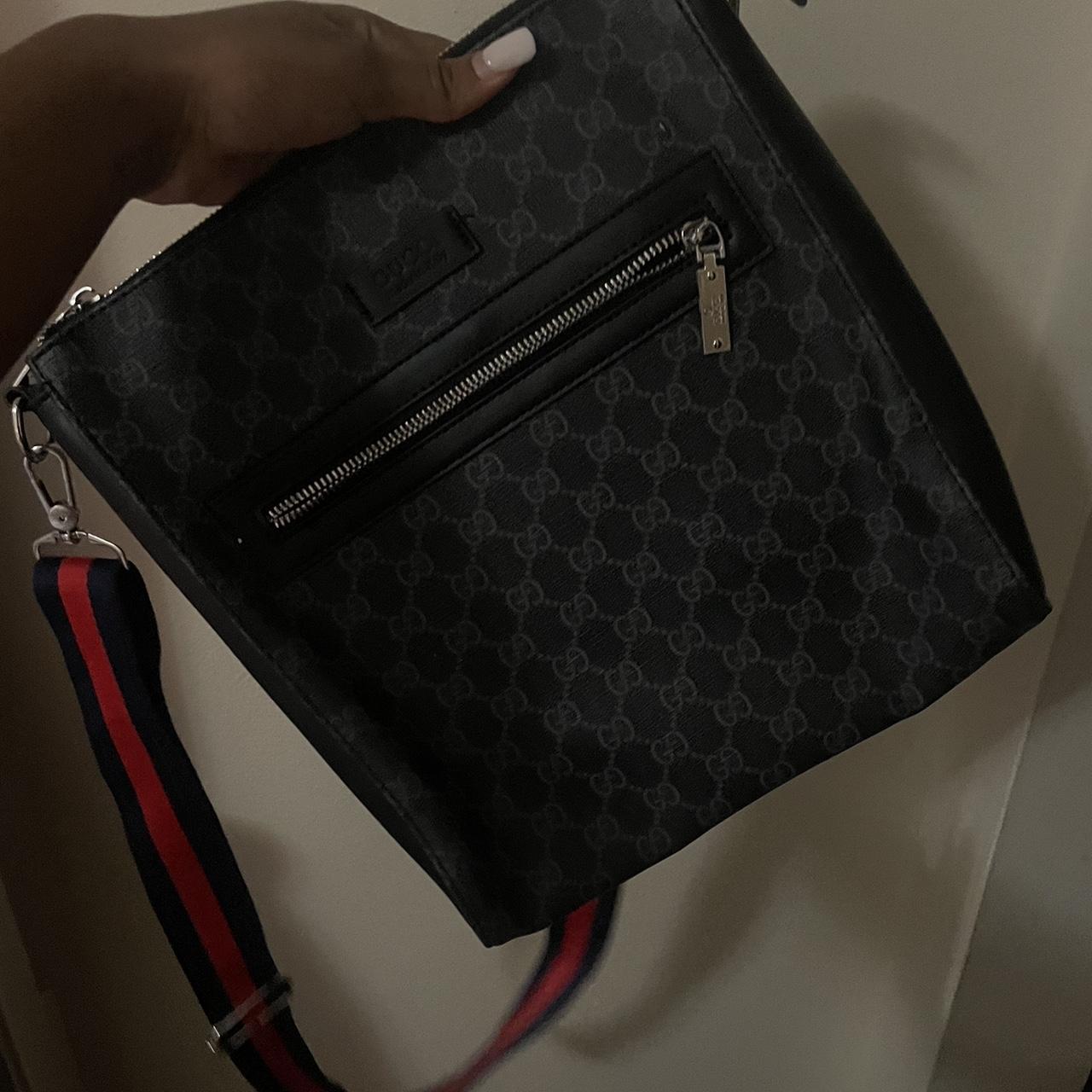 Gucci medium size men messenger bag worn a couple... - Depop