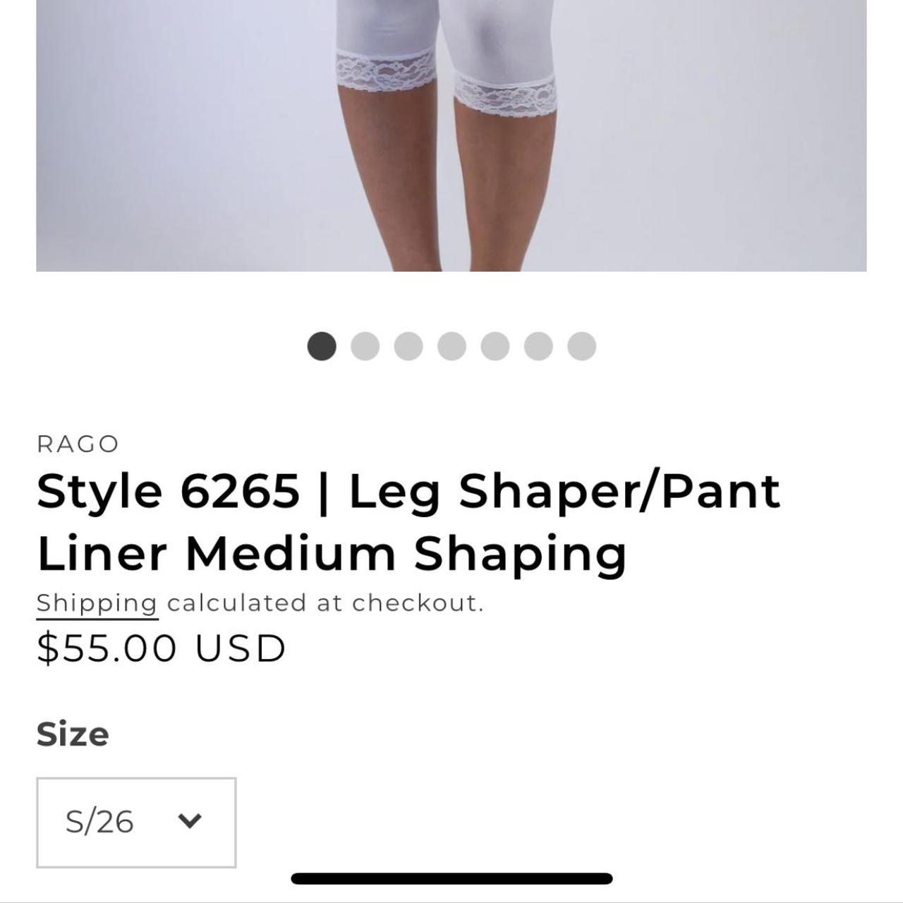 Rago shapewear capri shaper size s/26 NWT - Depop