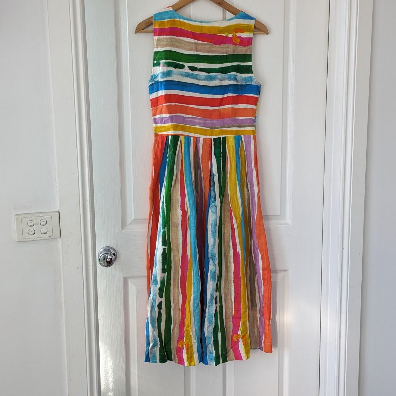 Kindah Khalidy X Gorman size 8 midi dress... - Depop