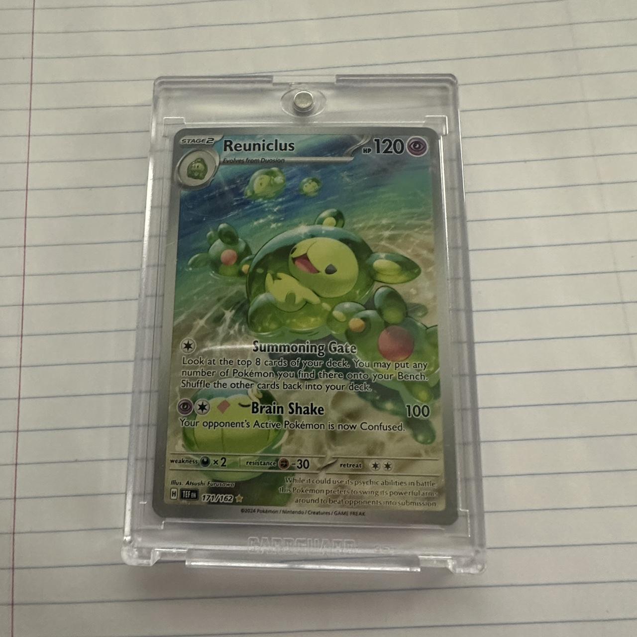 Reuniclus- FULL ART 171/162 • • • Comes with... | Depop