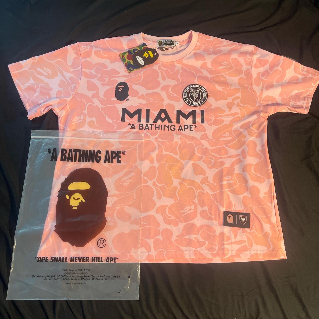 Inter Miami x Bape Size M Never worn brand new Can... | Depop