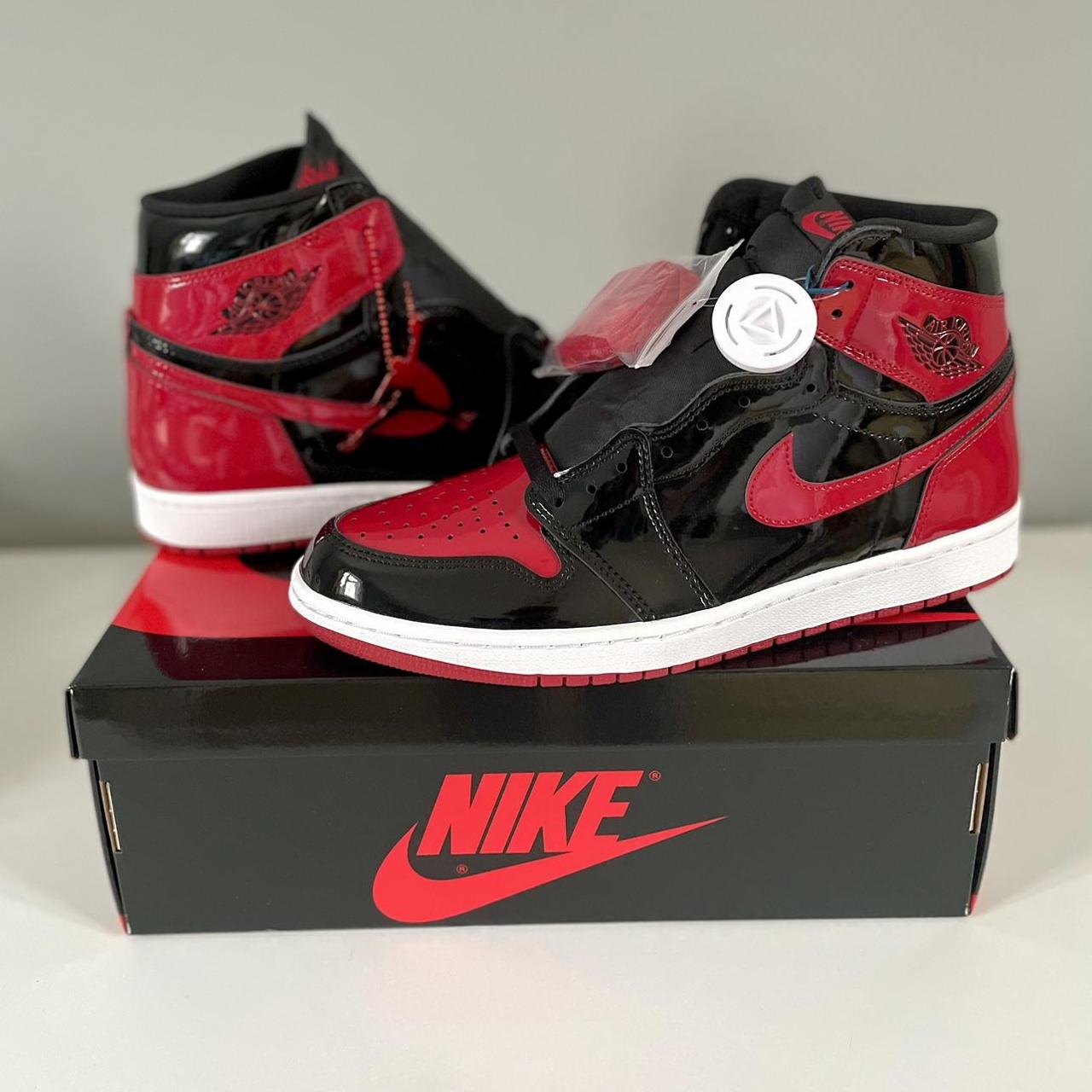 Jordan 1 Patent Bred - UK 11 New with box and... - Depop