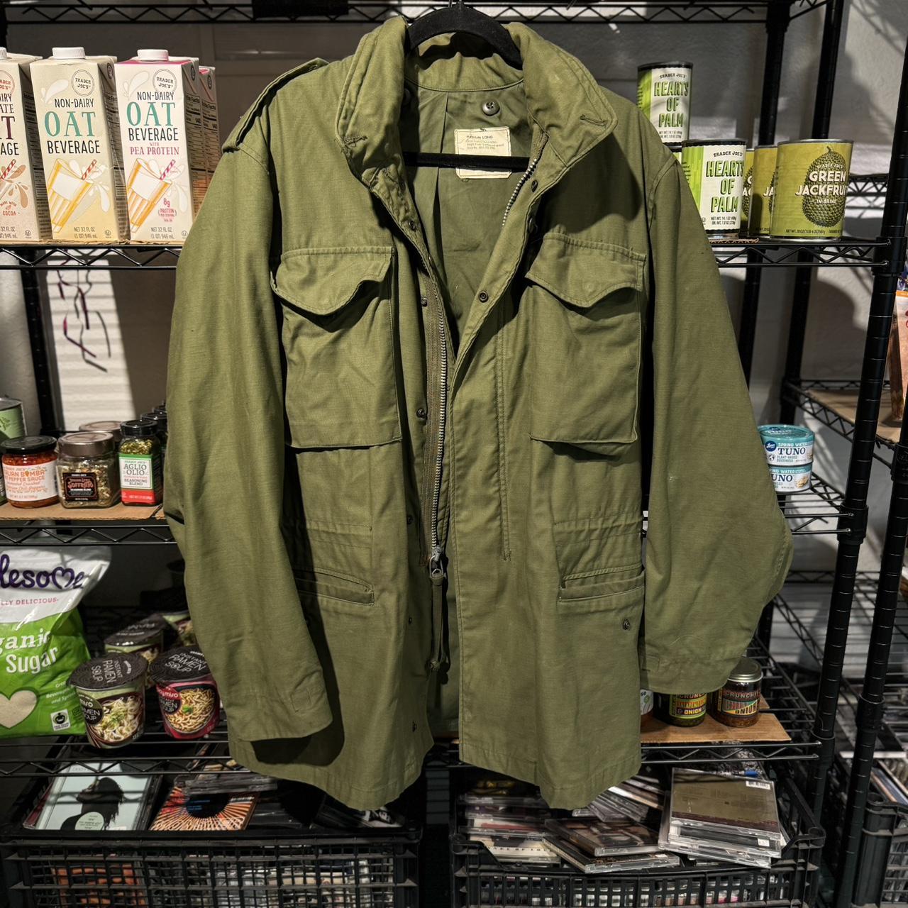 1980s Vintage Military M65 Cold Weather Field Jacket... - Depop