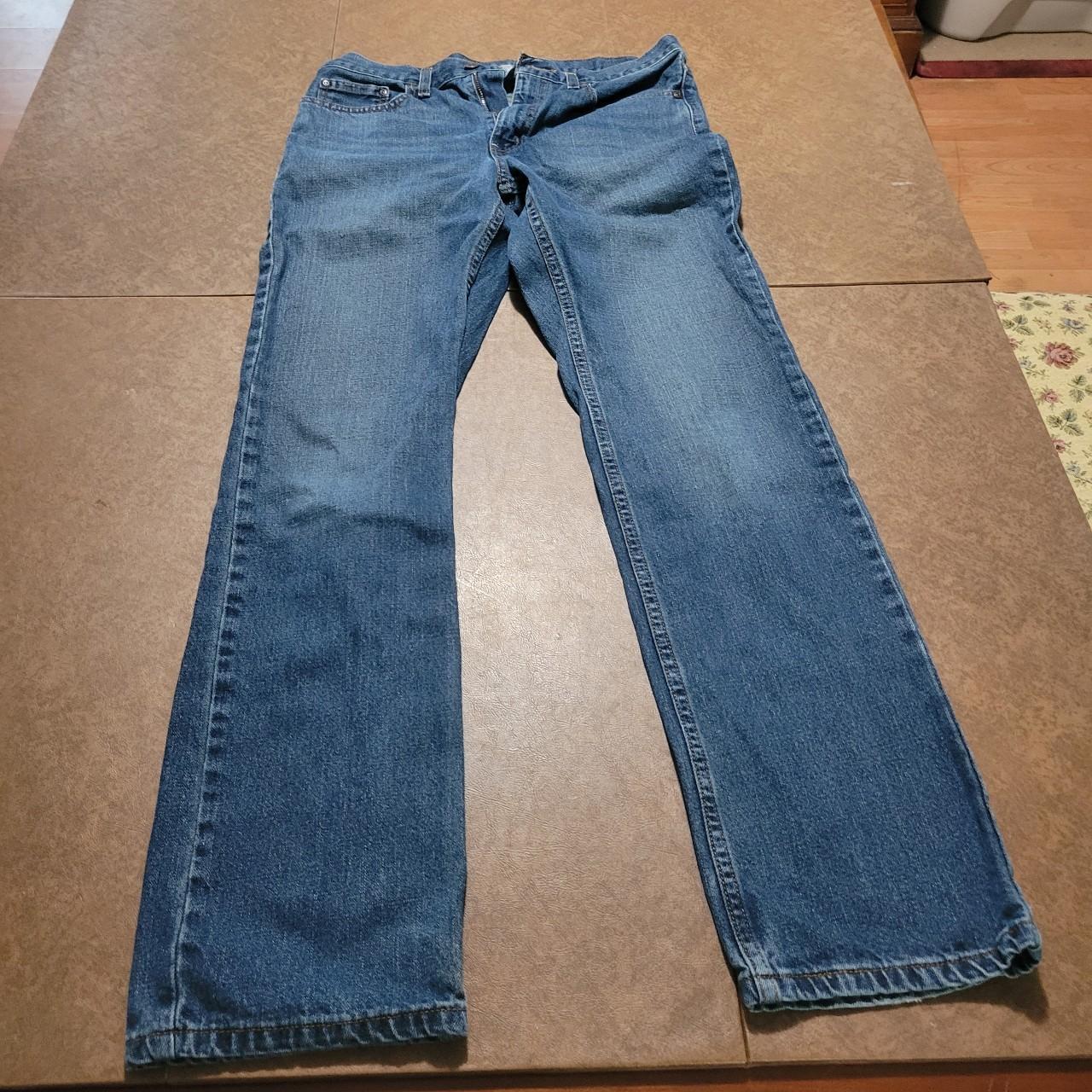 Faded Glory 32 X 34 Straight Fit Jeans 100% Cotton - Depop