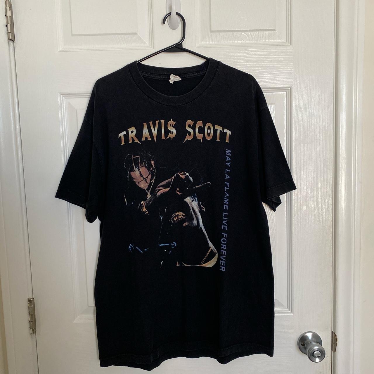 travis scott shirt from 2015 co-headline tour with... - Depop