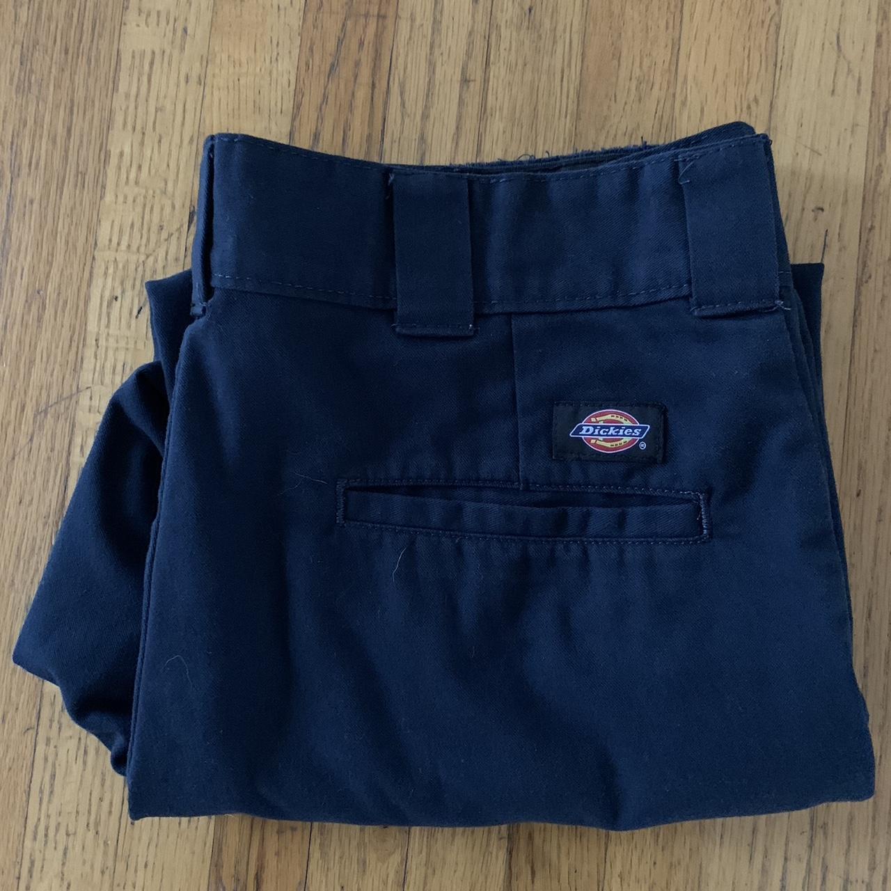 Dickies Flex Work Pants Navy Tagged 32 X Depop
