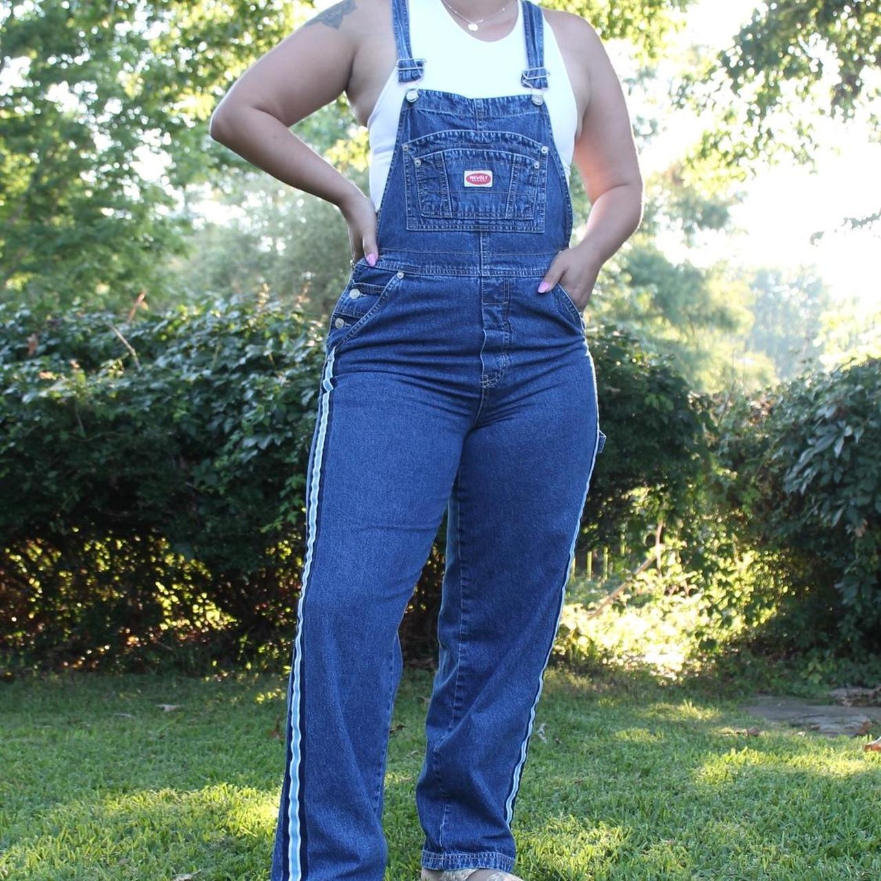 1989 Revolt Clothing Denim Overalls In absolute... | Depop