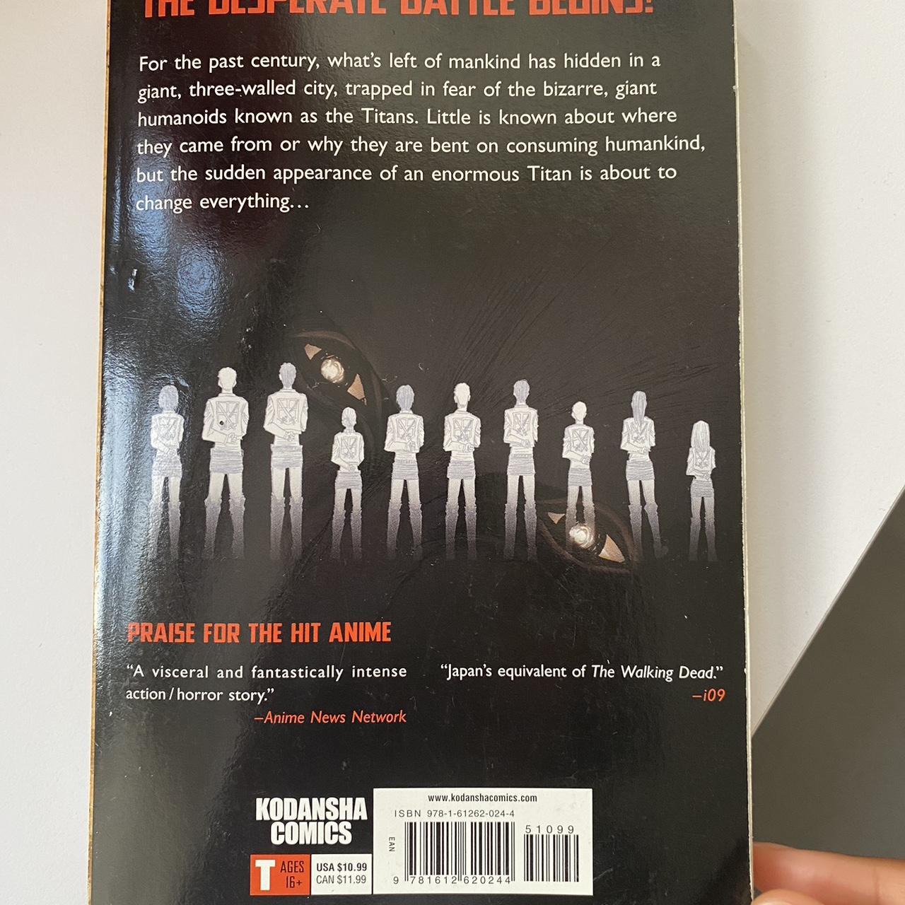 Attack on titan manga #aot #attackontitan #anime... - Depop