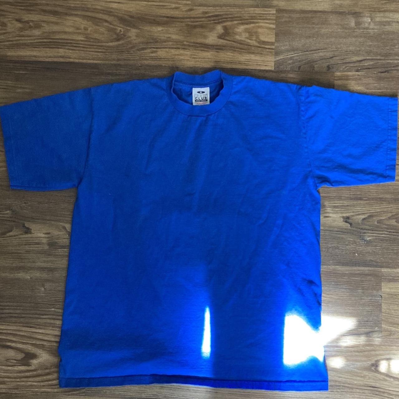 Blue xl pro club t shirt - Depop
