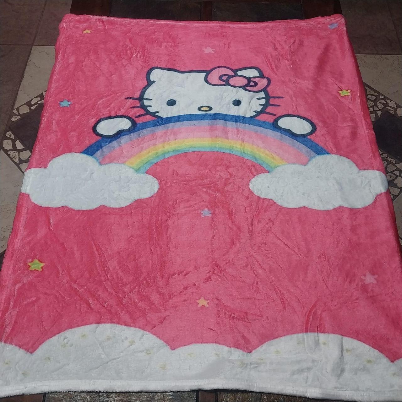Hello kitty baby blanket 34"×30" size New!!! Never... - Depop