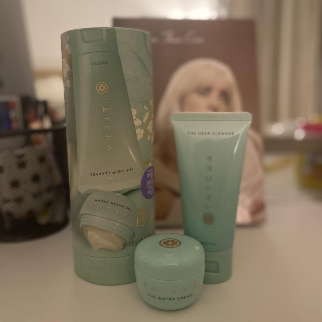 Tatcha || deep cleanse mini & “the water cream” mini... - Depop