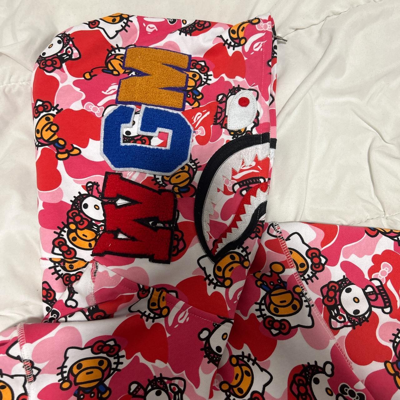 Hello Kitty Bape zip up! Worn with care, basically... - Depop