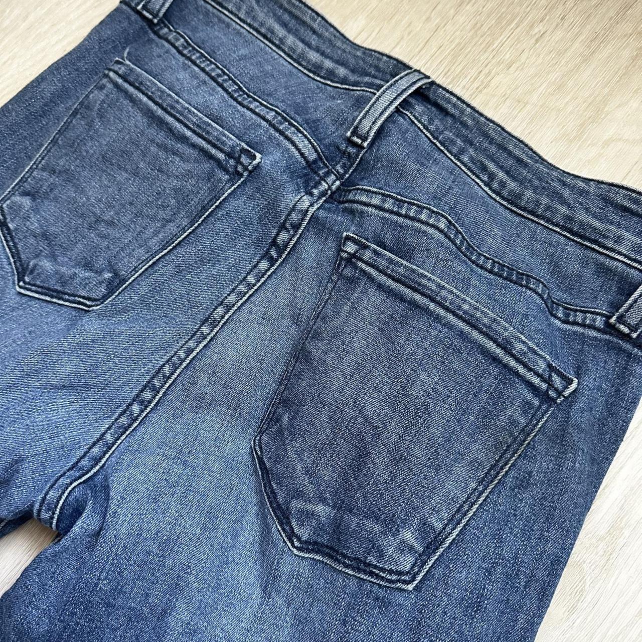 Flying Money skinny stretch jeans, button up jeans,... - Depop