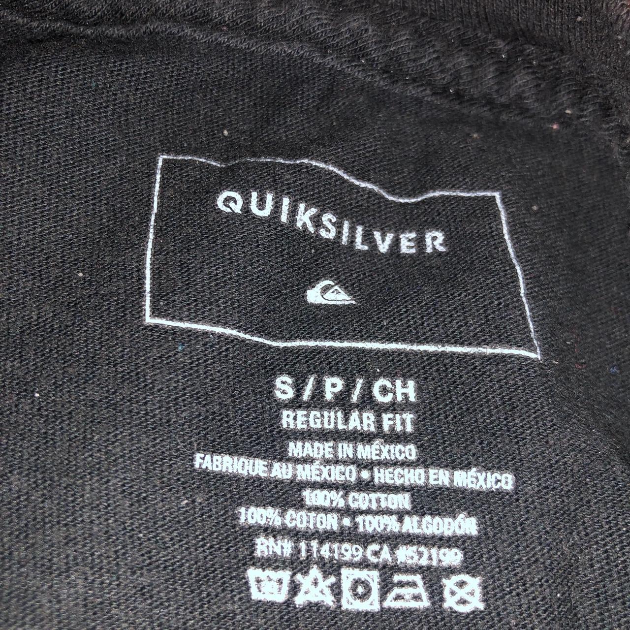⬛️ QUICKSILVER Shirt ⬛️ Size S/P/CH ( Fits Like A... - Depop