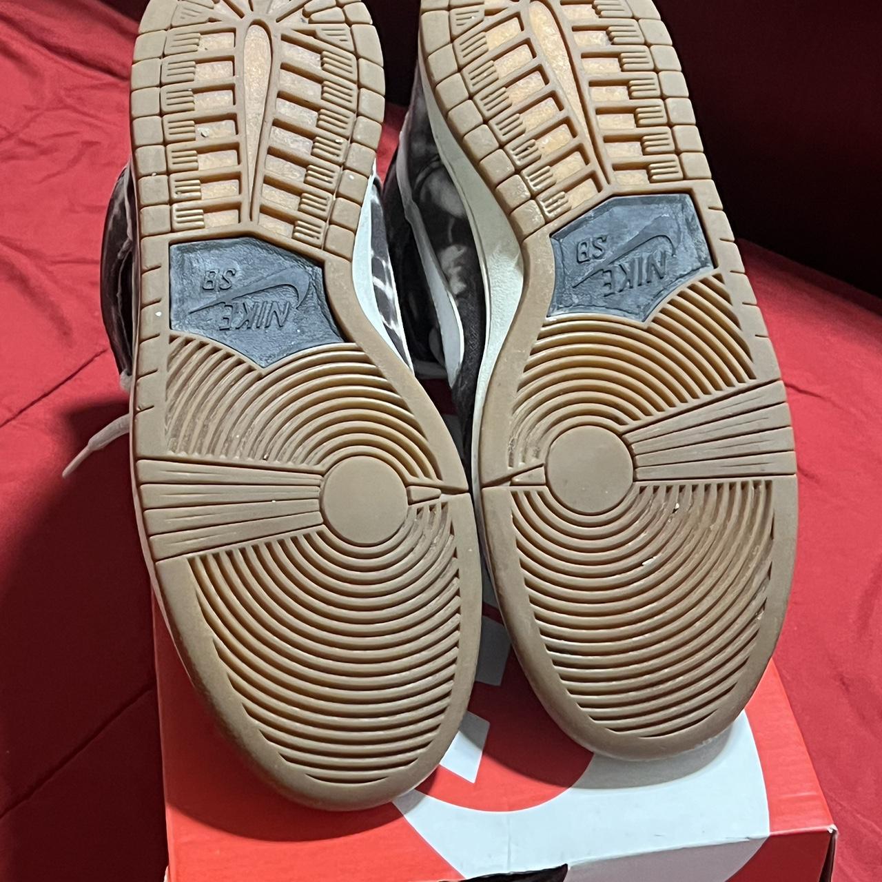 Size 9 Tie dye high dunks sb USED Replacement box - Depop