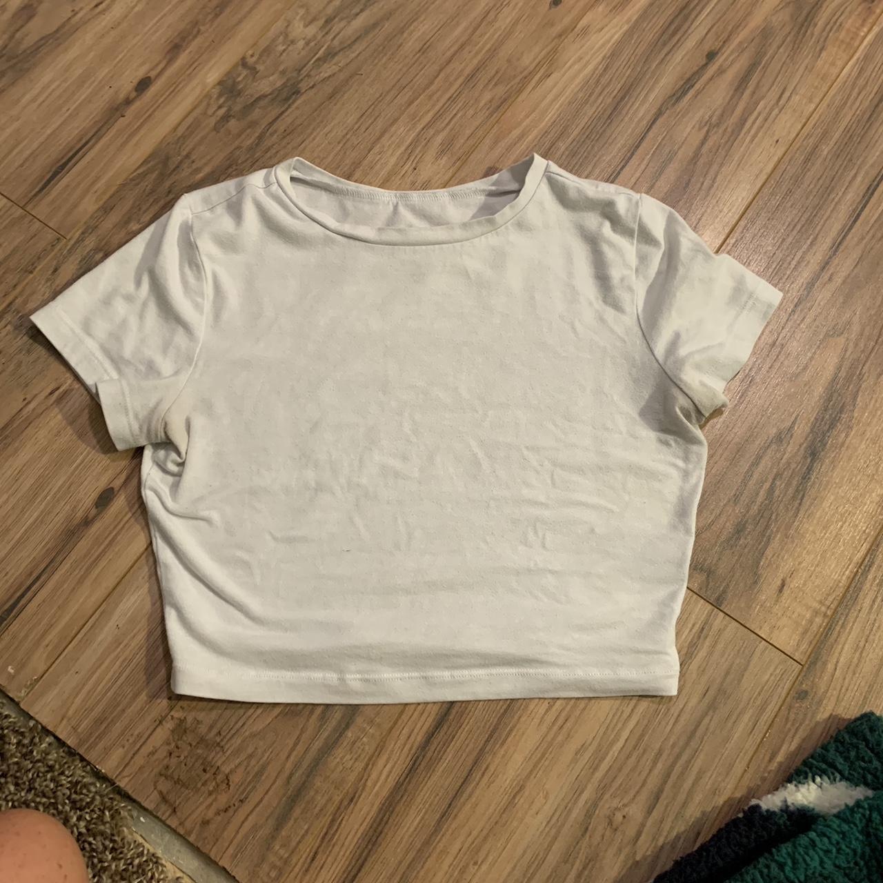 Wild Fable Small White Crop Top #wildfable #small... - Depop