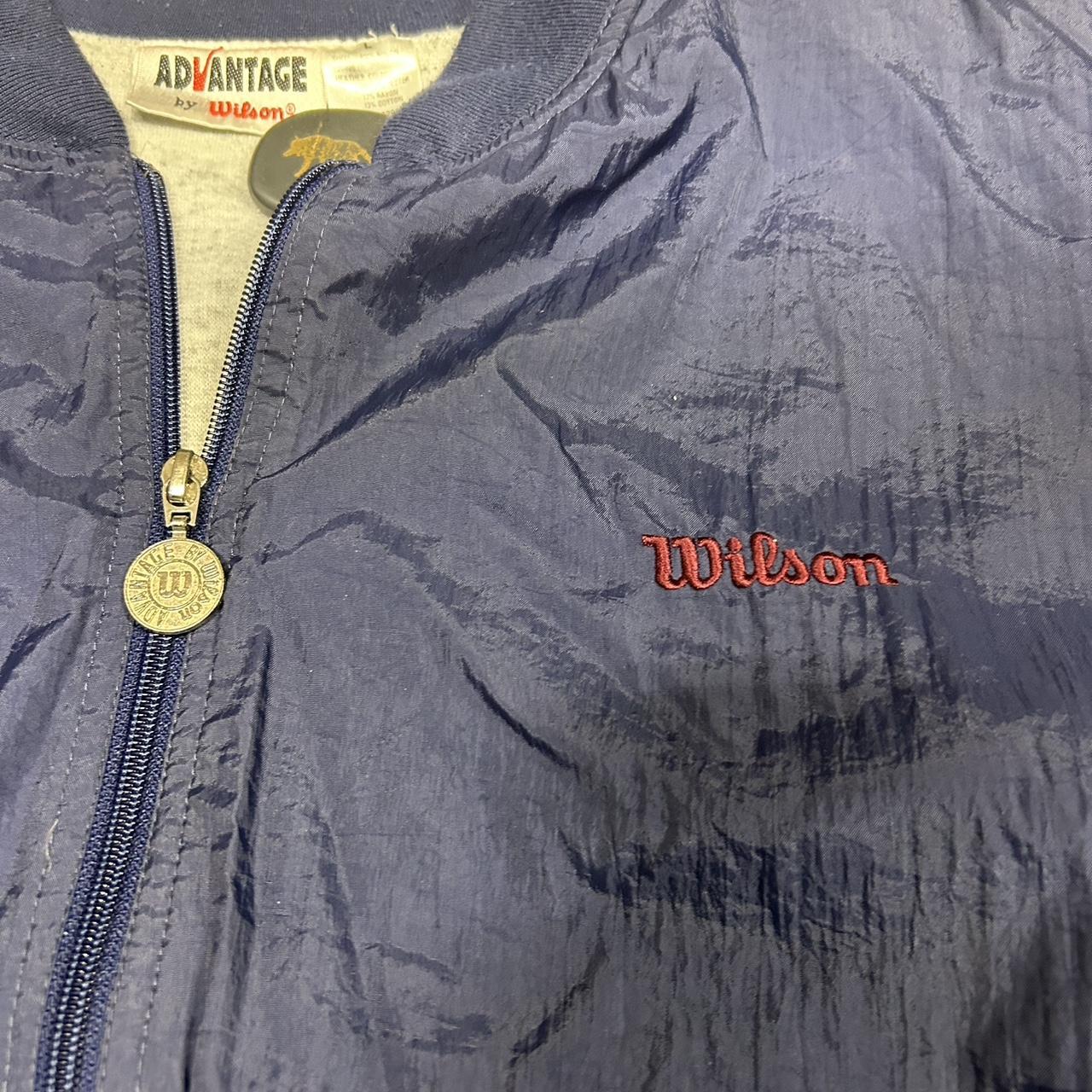 Vintage 90s Wilson Jacket Adult L Super comfy and... - Depop