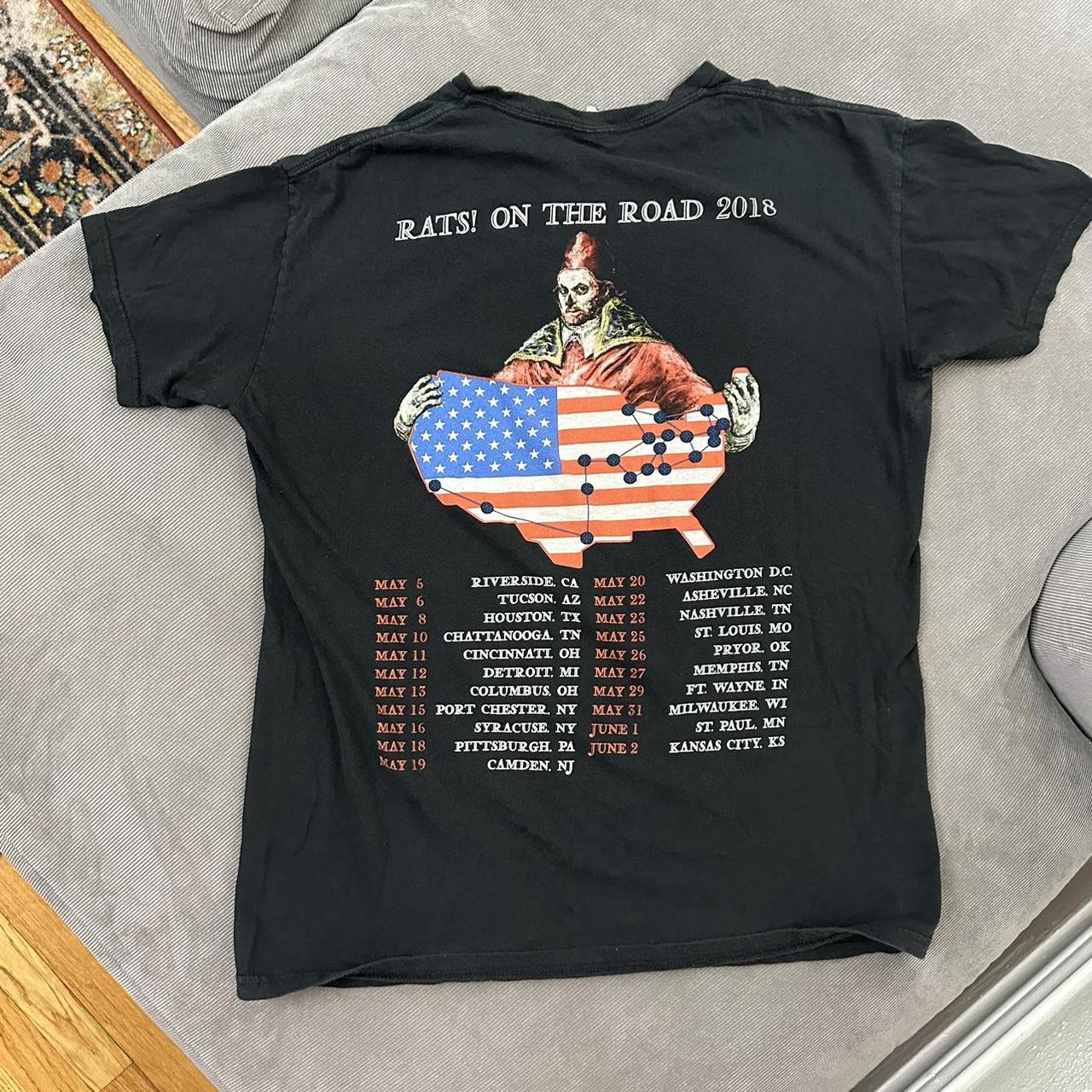 Ghost Tour Shirt - Rats On The Road 2018 Tour Men's... - Depop
