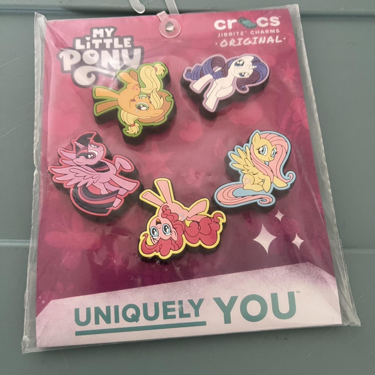 5 pack My Little Pony Jibbitz, new and still in... - Depop