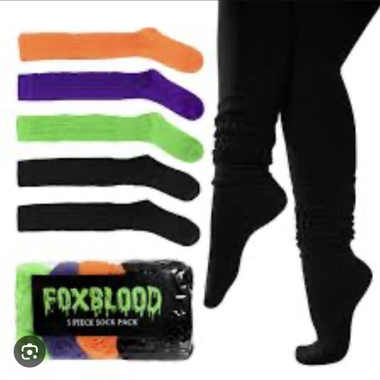 3 pairs of fun Halloween spooky socks - slime green,... | Depop