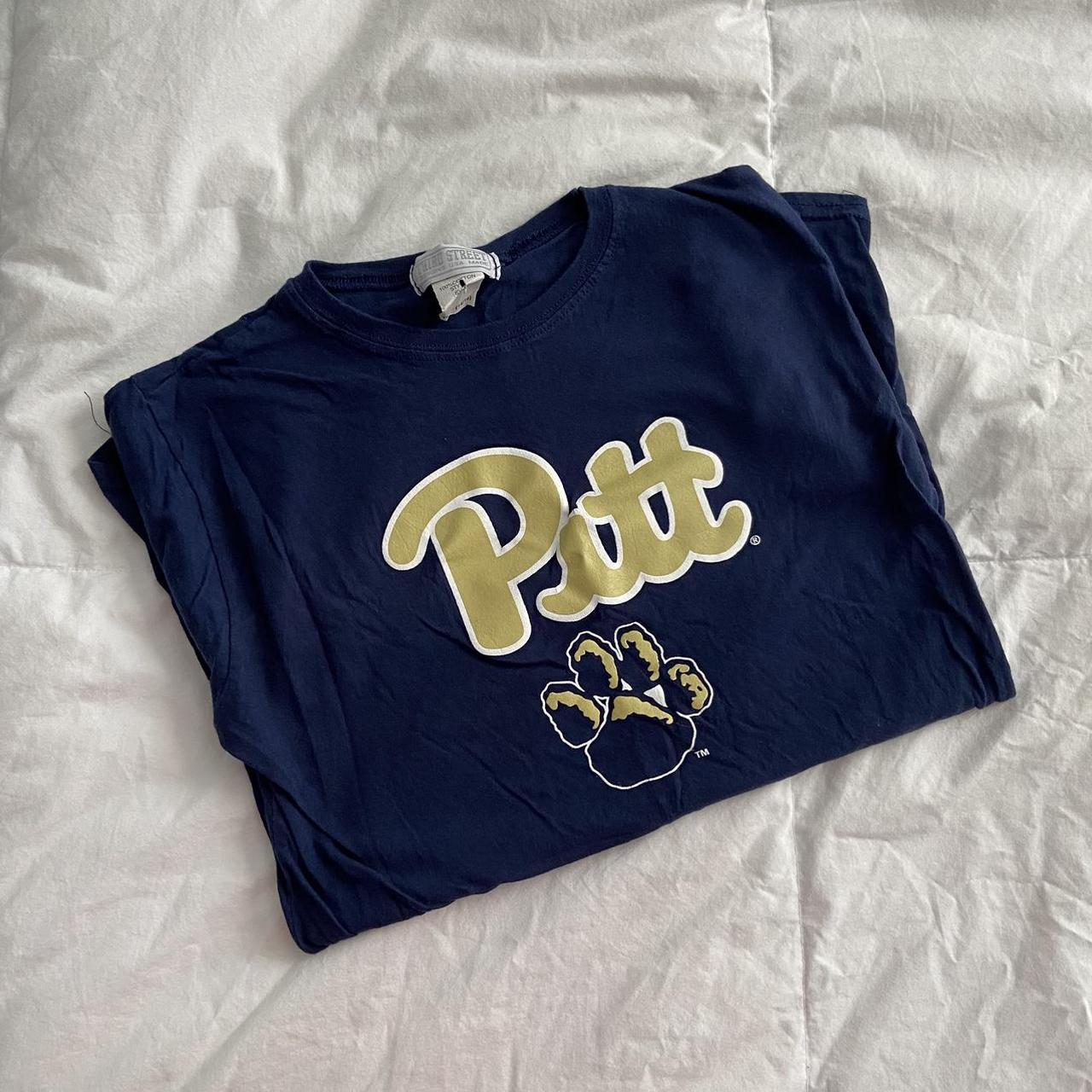 UNIVERSITY OF PITTSBURGH Pitt t-shirt, women's cut... - Depop
