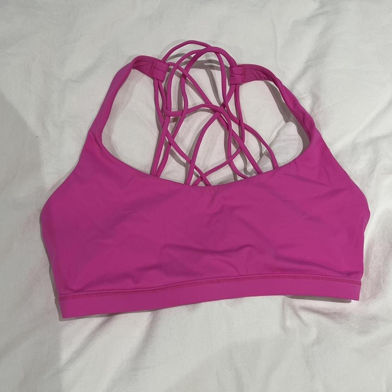BRAND NEW PINK SPORTS BRA super cute and comfy,... - Depop