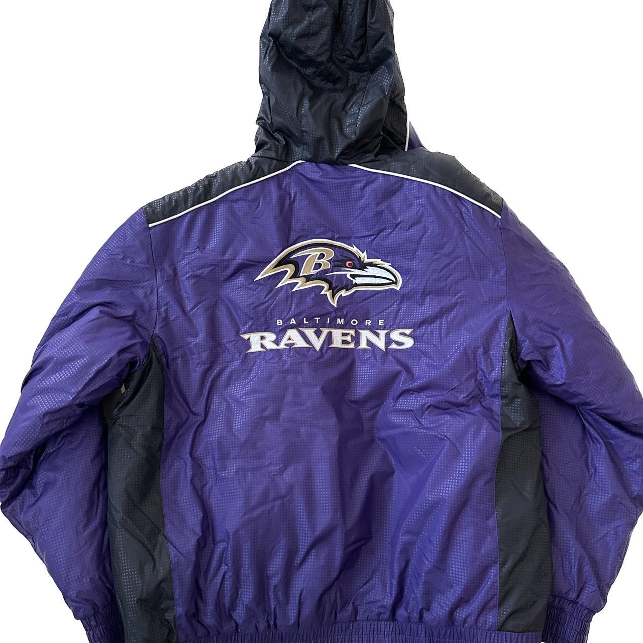 NFL Team Apparel Baltimore Ravens Warm Winter Jacket... - Depop