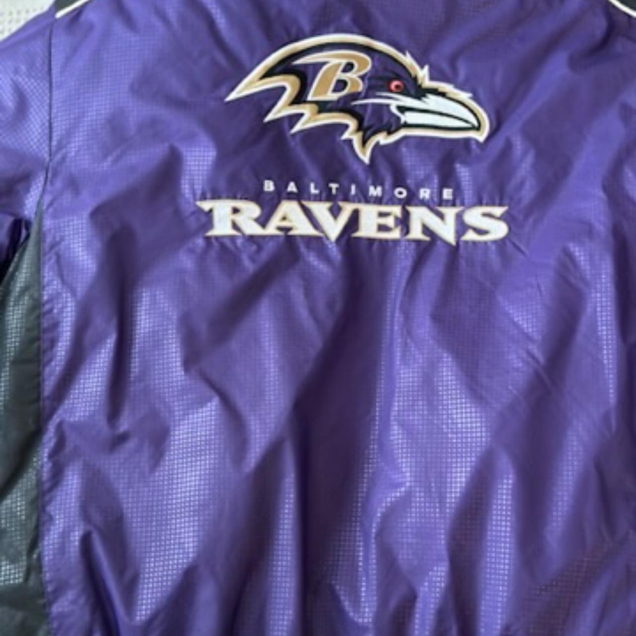 NFL Team Apparel Baltimore Ravens Warm Winter Jacket... - Depop