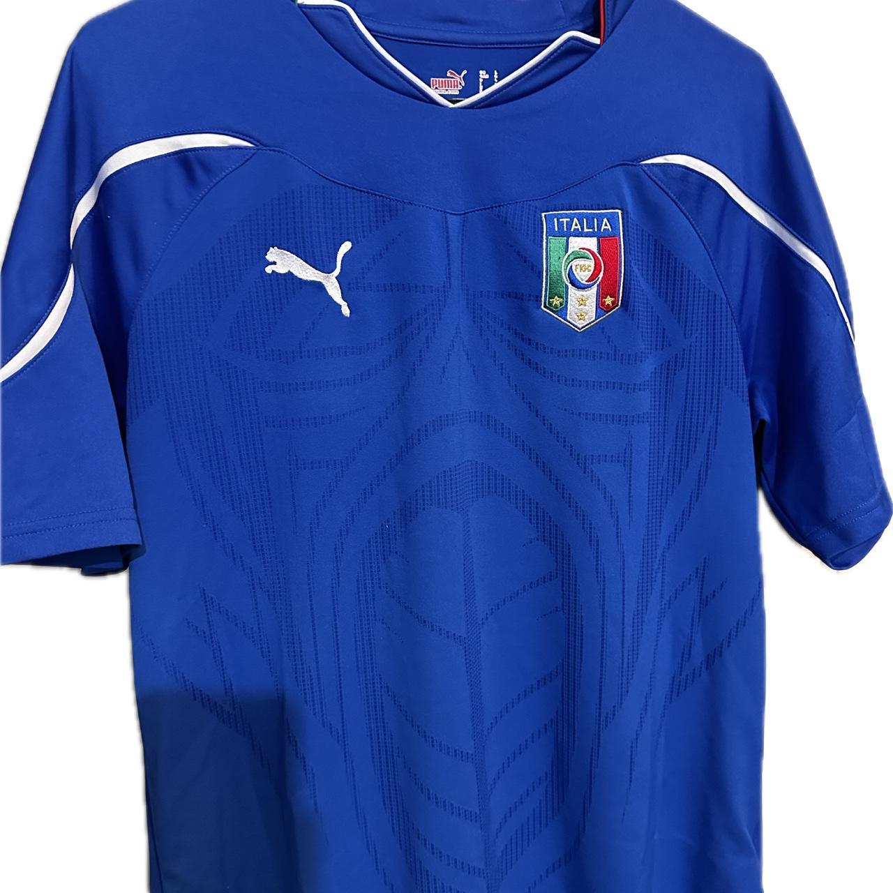 Puma Italy Mens Soccer Adult Large Jersey Excellent... - Depop