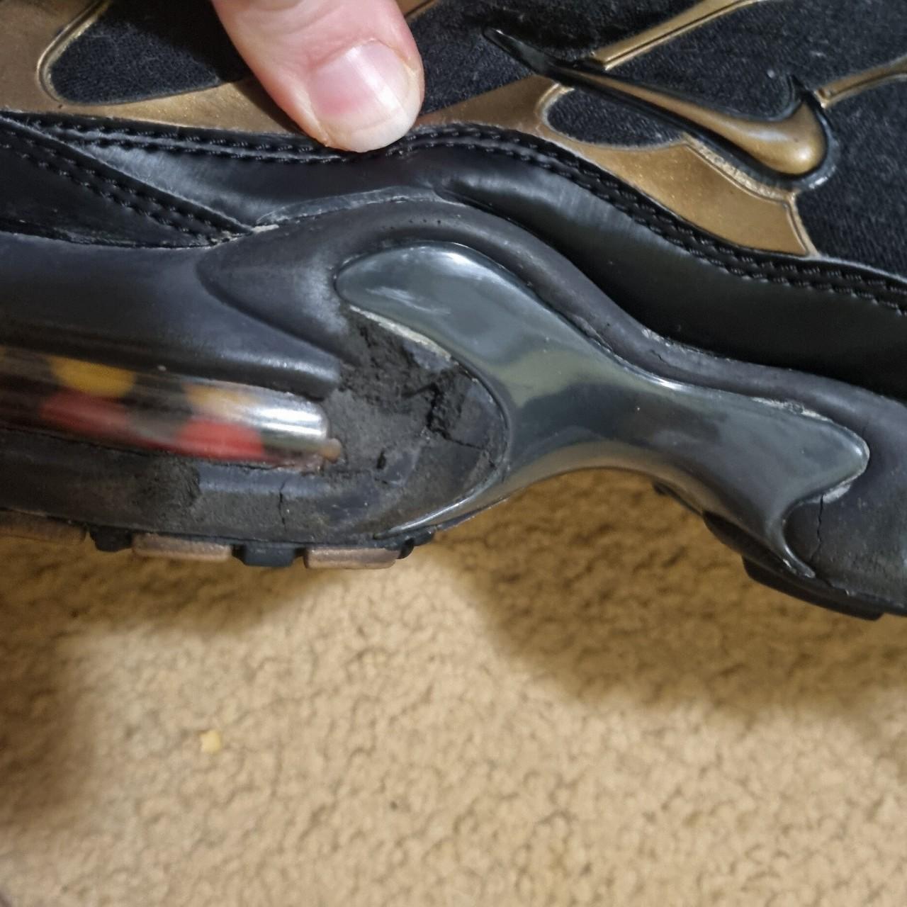 Nike TNS Black and Gold Men's Size : US 11 / UK 10... - Depop