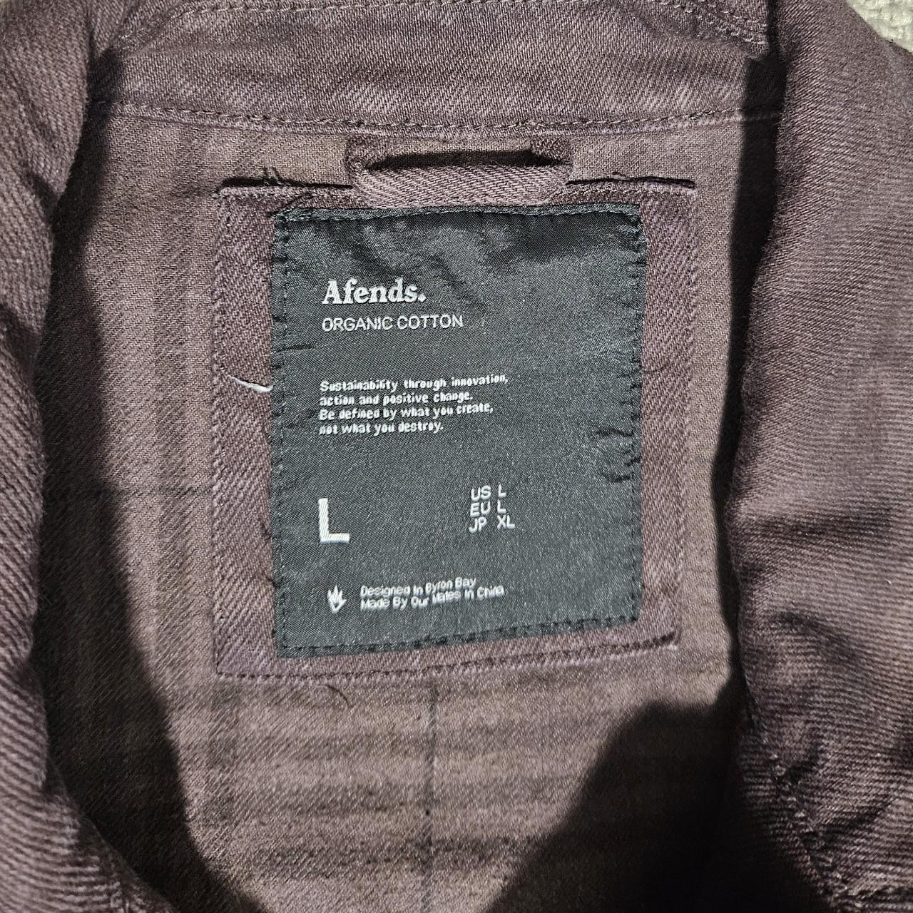 Afends unisex denim jacket - organic cotton - size... - Depop