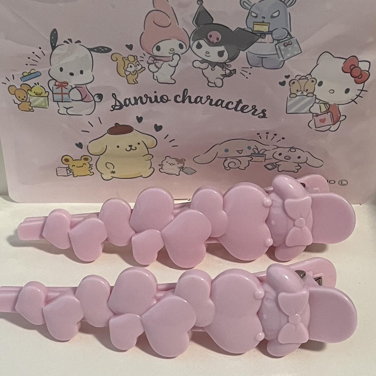 My melody hair clips🎀 #mymelody #sanrio... - Depop