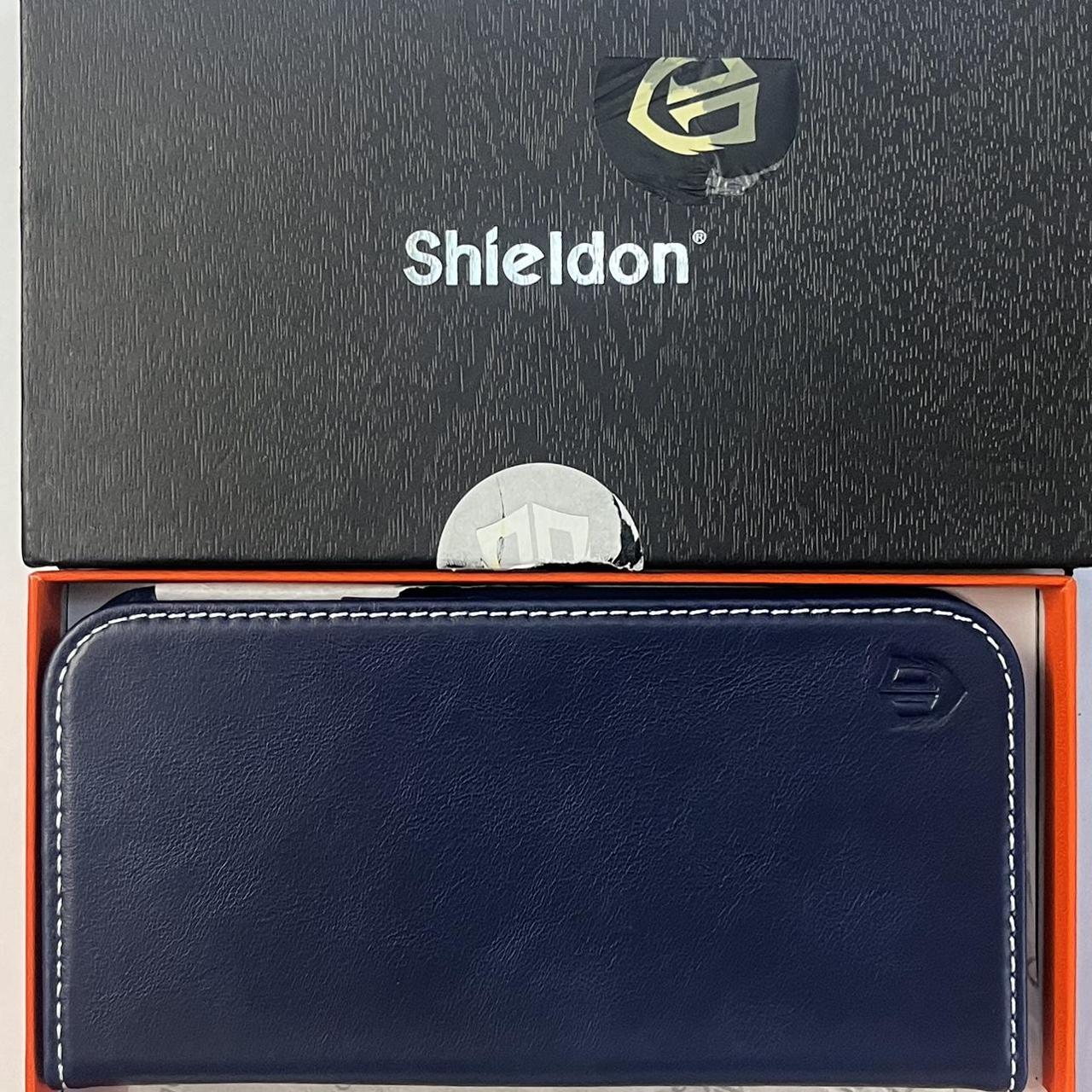 SHIELDON Case for iPhone 14 Plus 5G, Genuine Leather... - Depop