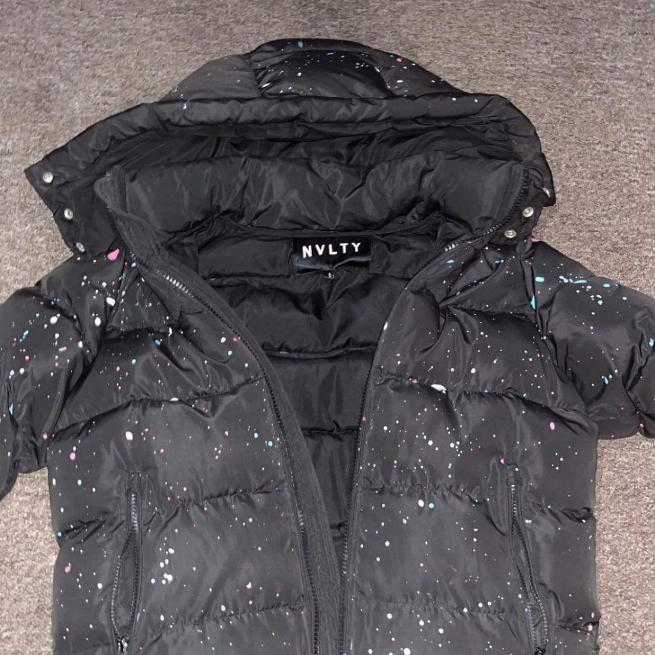 NVLTY - Puffer Coat 🖤🩶🩷🩵 Size S but fits M Coat... - Depop