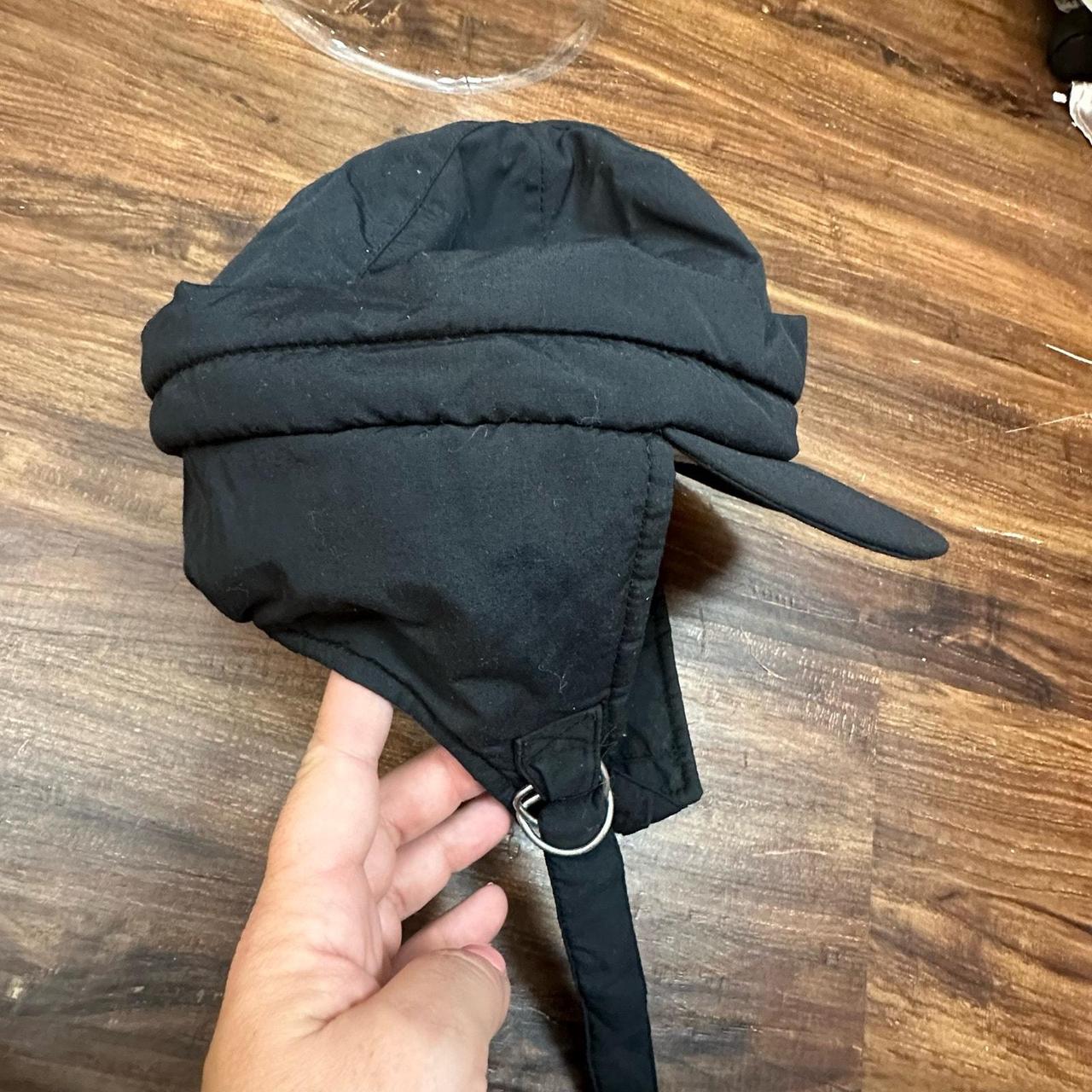Bogner Nylon Quilted Puffer Trapper Hat Ear Flaps... | Depop