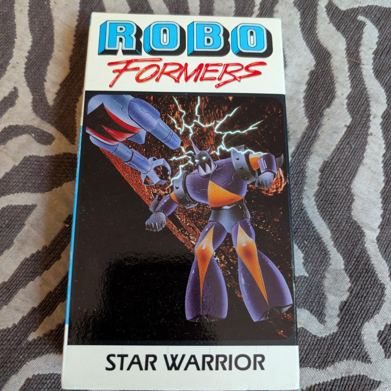 Robo Formers Star Warrior VHS video cassette 1990... | Depop