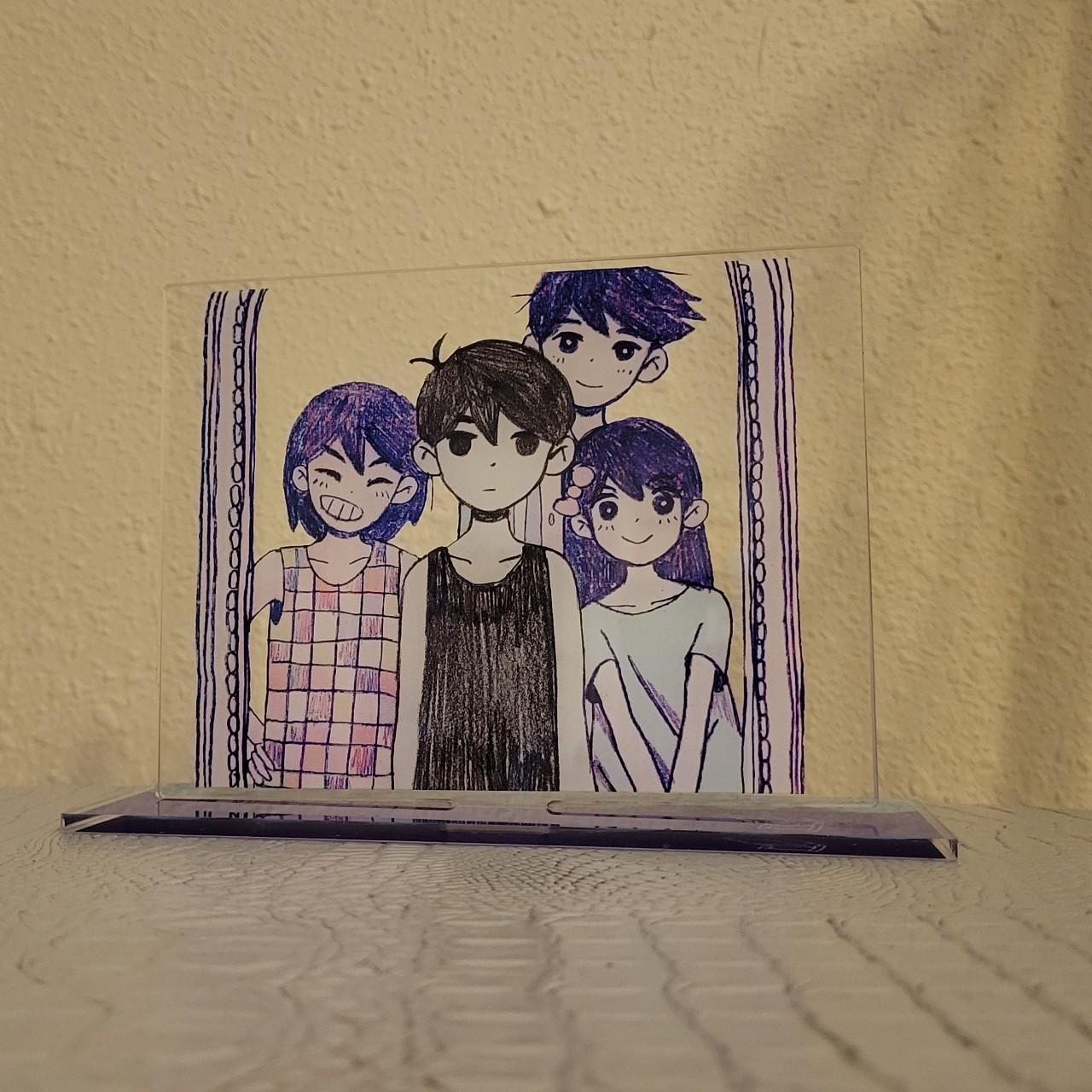Omori mirror acrylic stand from Omocat-shop. 5" x 4"... - Depop