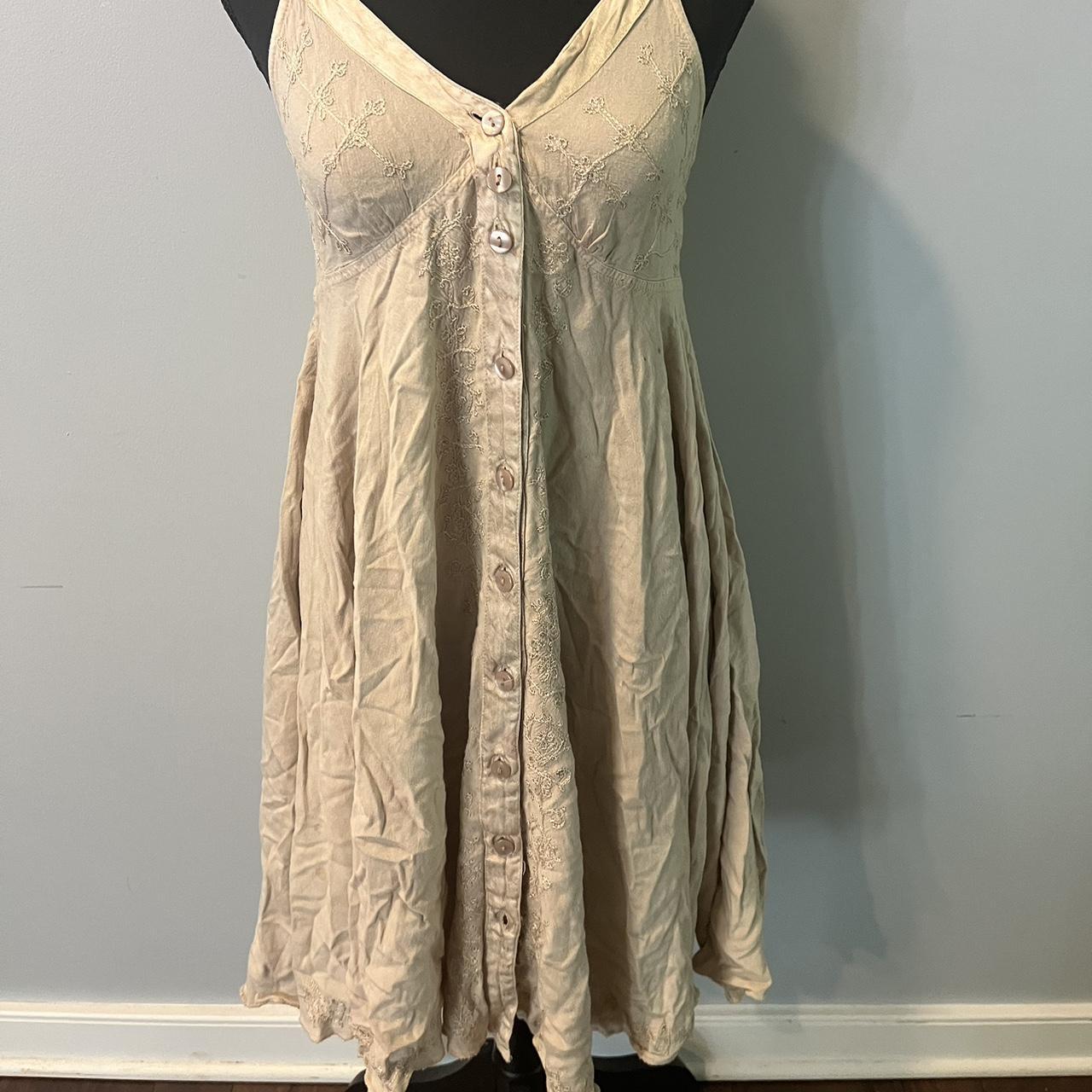 Small, my choice dress, very worn, wrinkly but will... - Depop