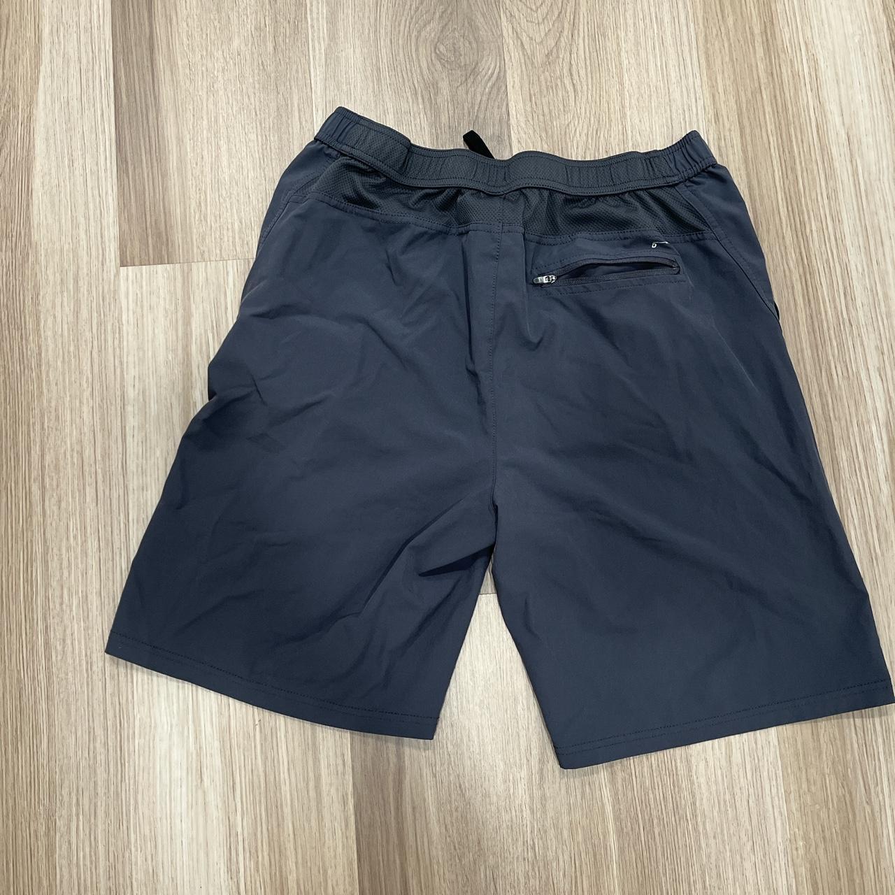 Dark grey Balance Collection medium shorts,... - Depop