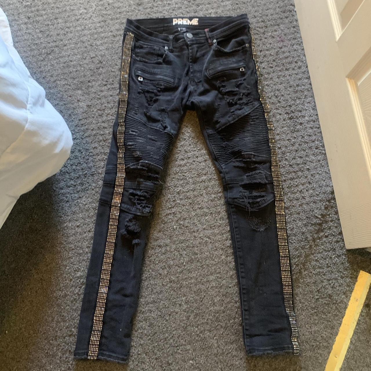 30x32 nice jeans brand preme - Depop