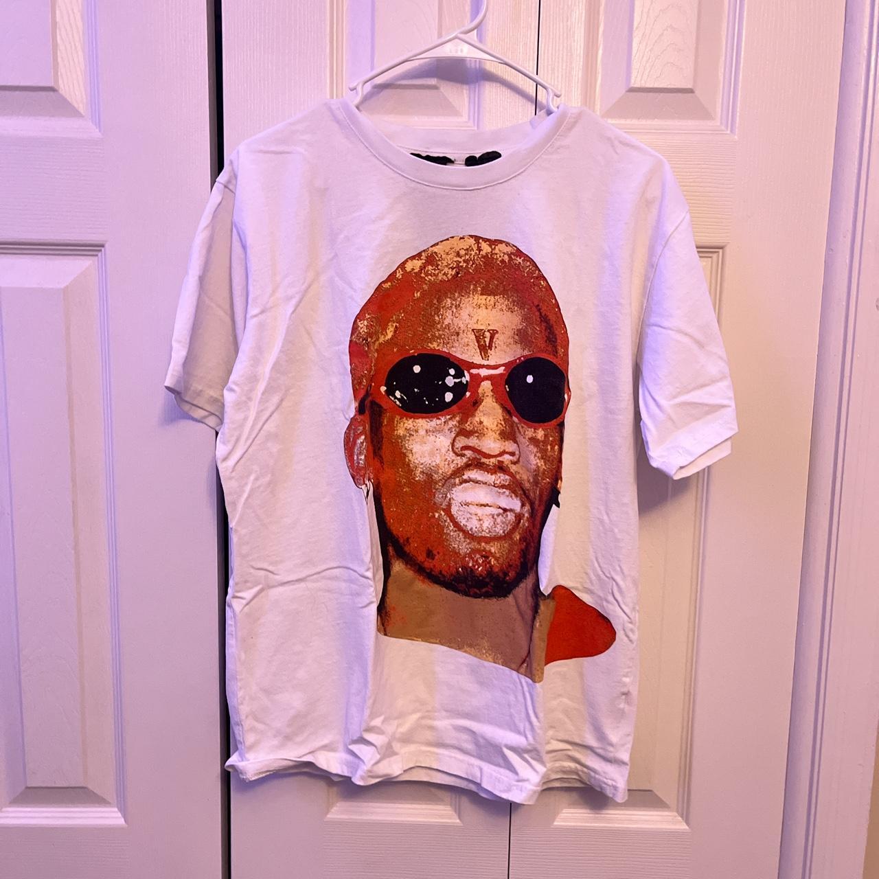 Dennis Rodman Vlone Shirt Only worn once and no... - Depop
