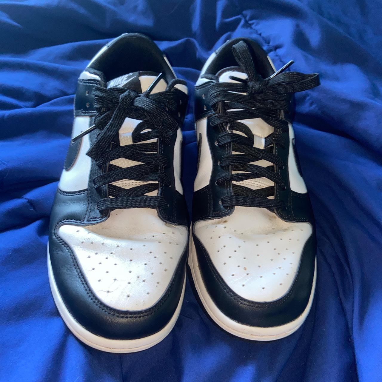 Panda dunks sz 9.5 no box lightly worn - Depop