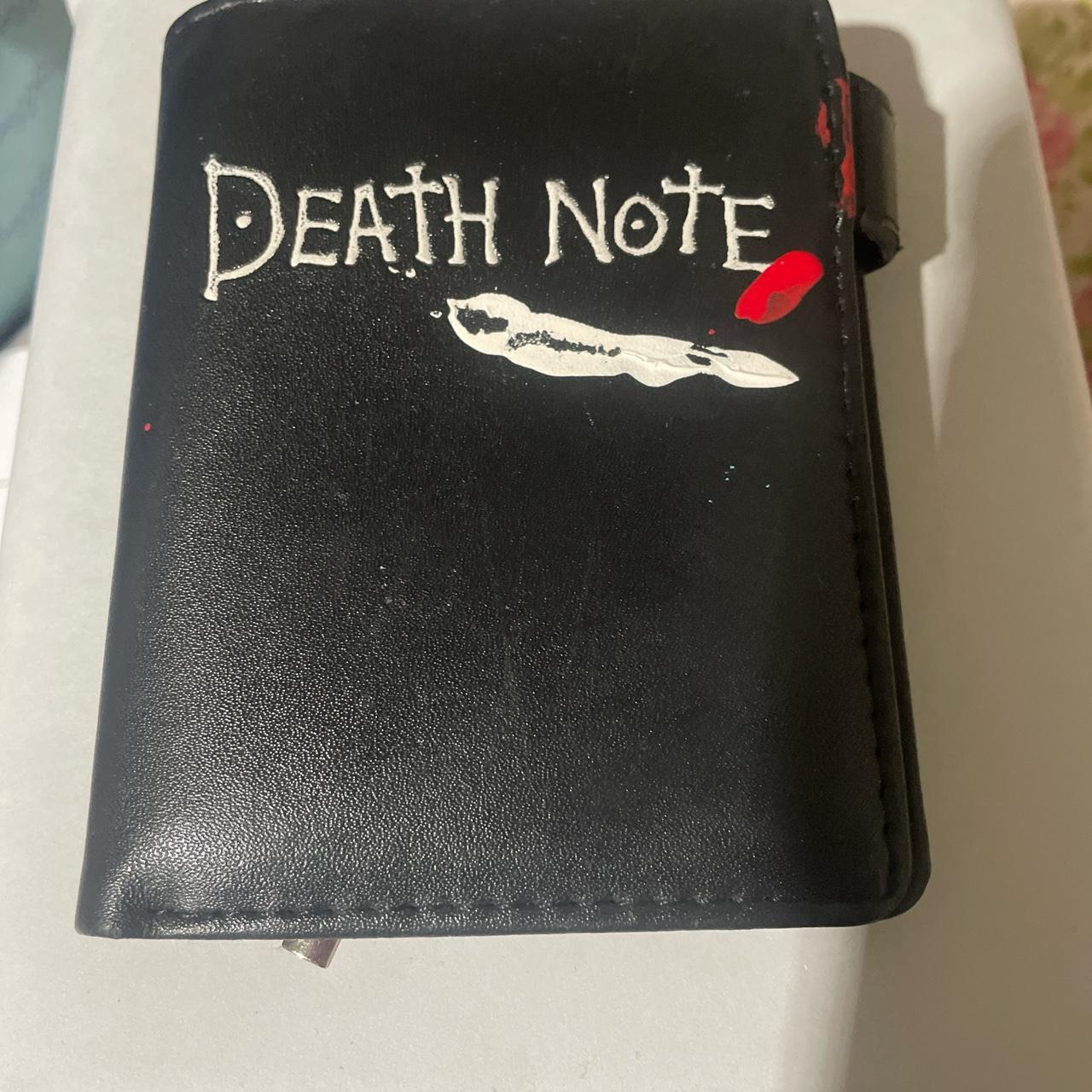 Death note wallet death note, wallet, anime,... | Depop