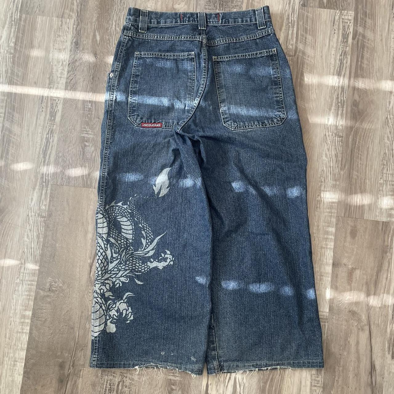 GRAIL late 90s JNCO dragons! BAGGY ASF - super well... - Depop