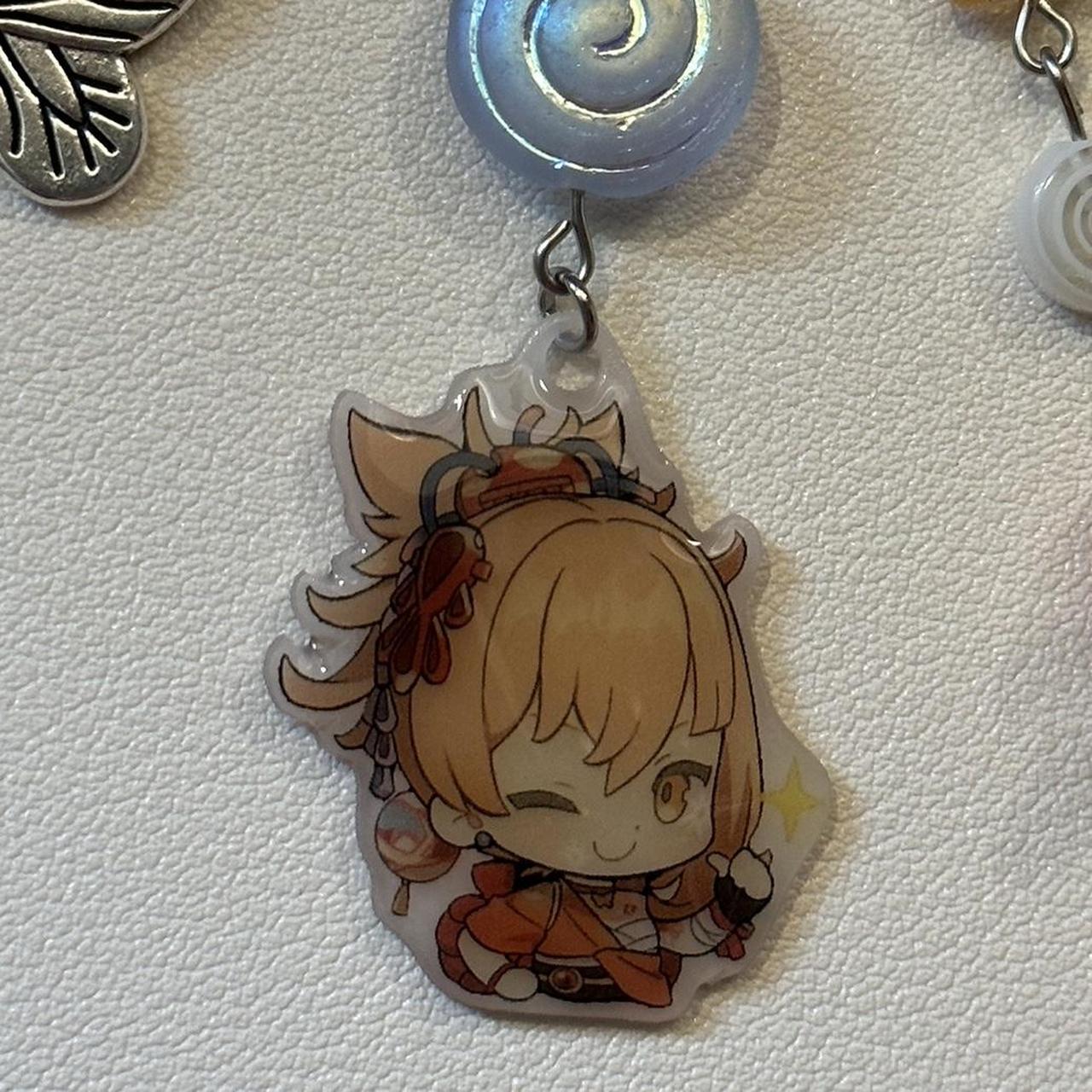 handmade Yoimiya keychain / bag... - Depop