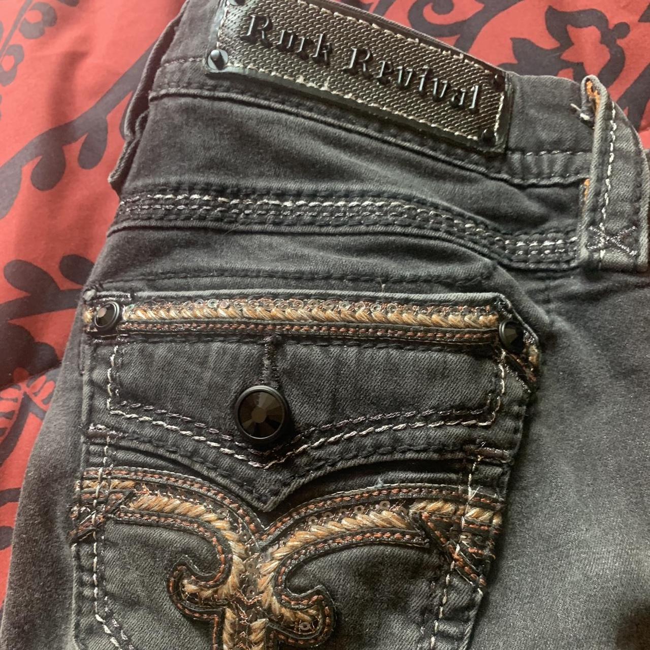 Rock revival jeans Women’s size 26 Length is... - Depop