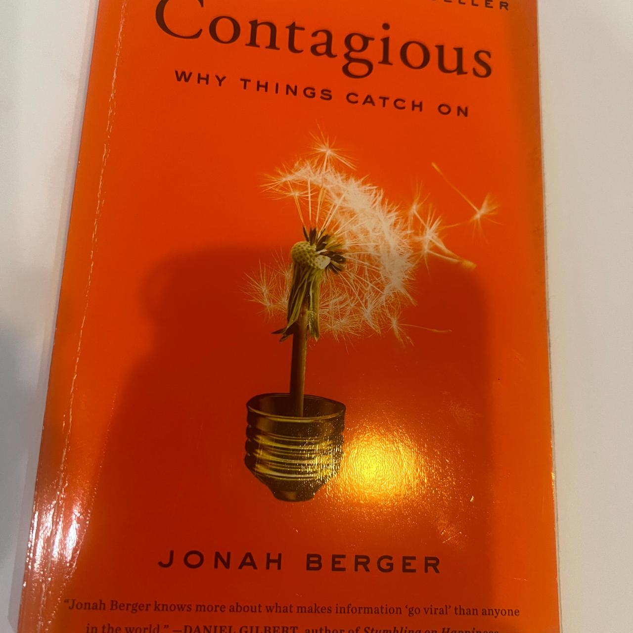 Contagious: Why Things Catch on by Berger, Jonah - Depop Contagious: Why Things Catch on by Berger, Jonah - Depop