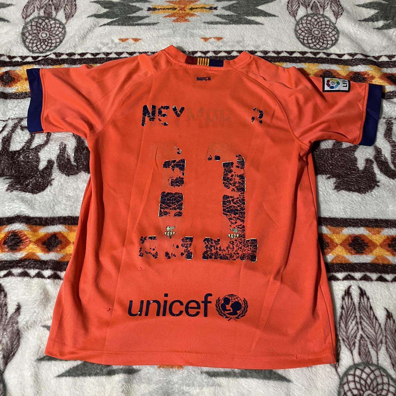 Neymar Jr. Barcelona Soccer Jersey no tags, ripping... - Depop