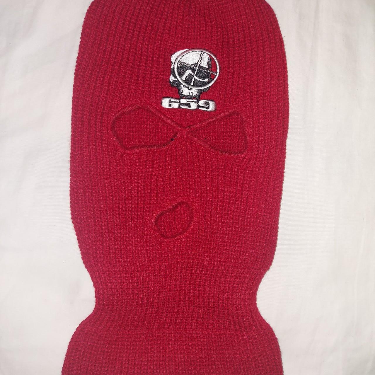 G59 SKI MASK RED BRAND NEW NEVER WORN #G59... - Depop